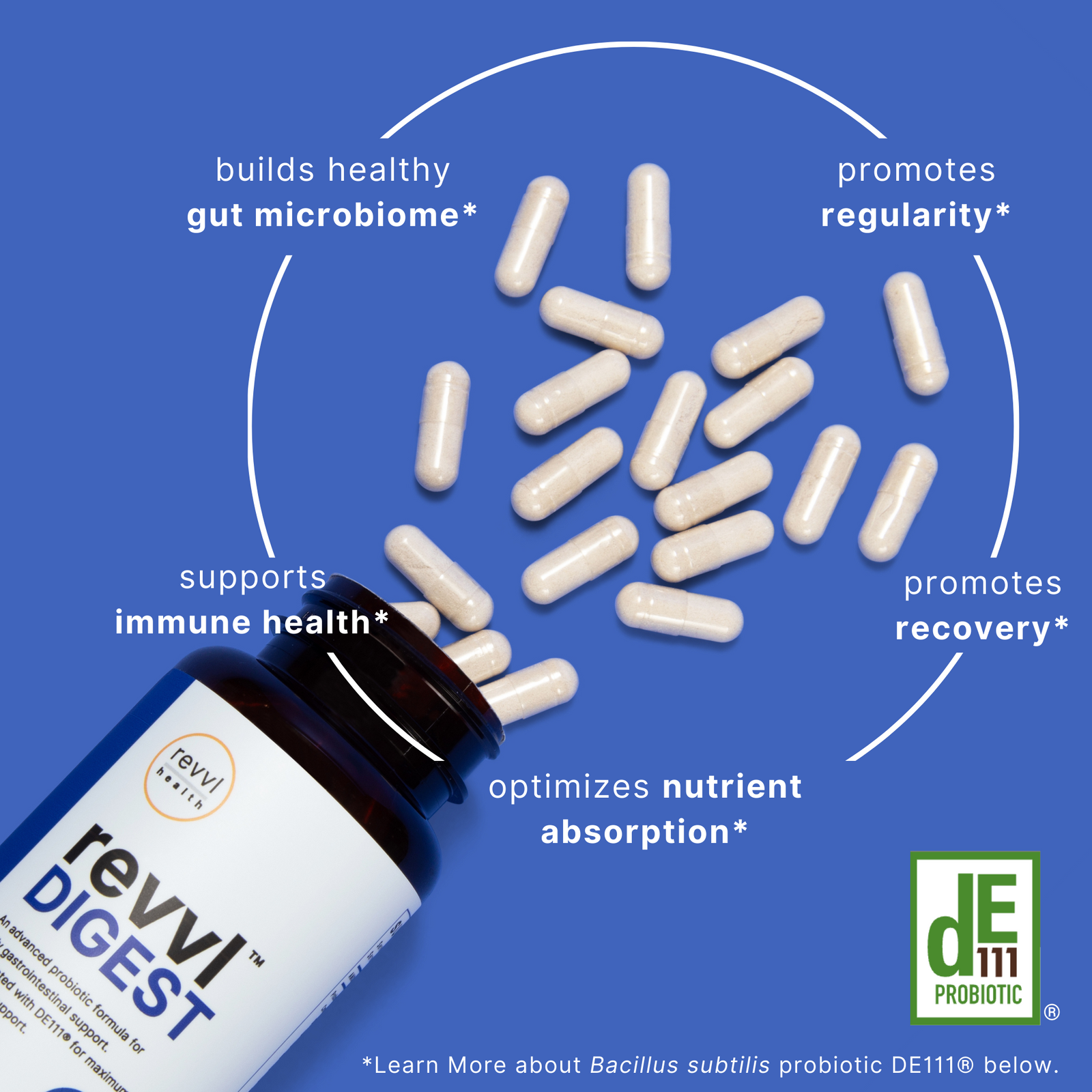 Revvl Digest | Your Daily Probiotic with Clinically Supported DE111 ...